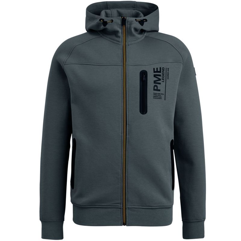 Pme legend zip jacket interlock sweat asphalt online kopen! | G-Level