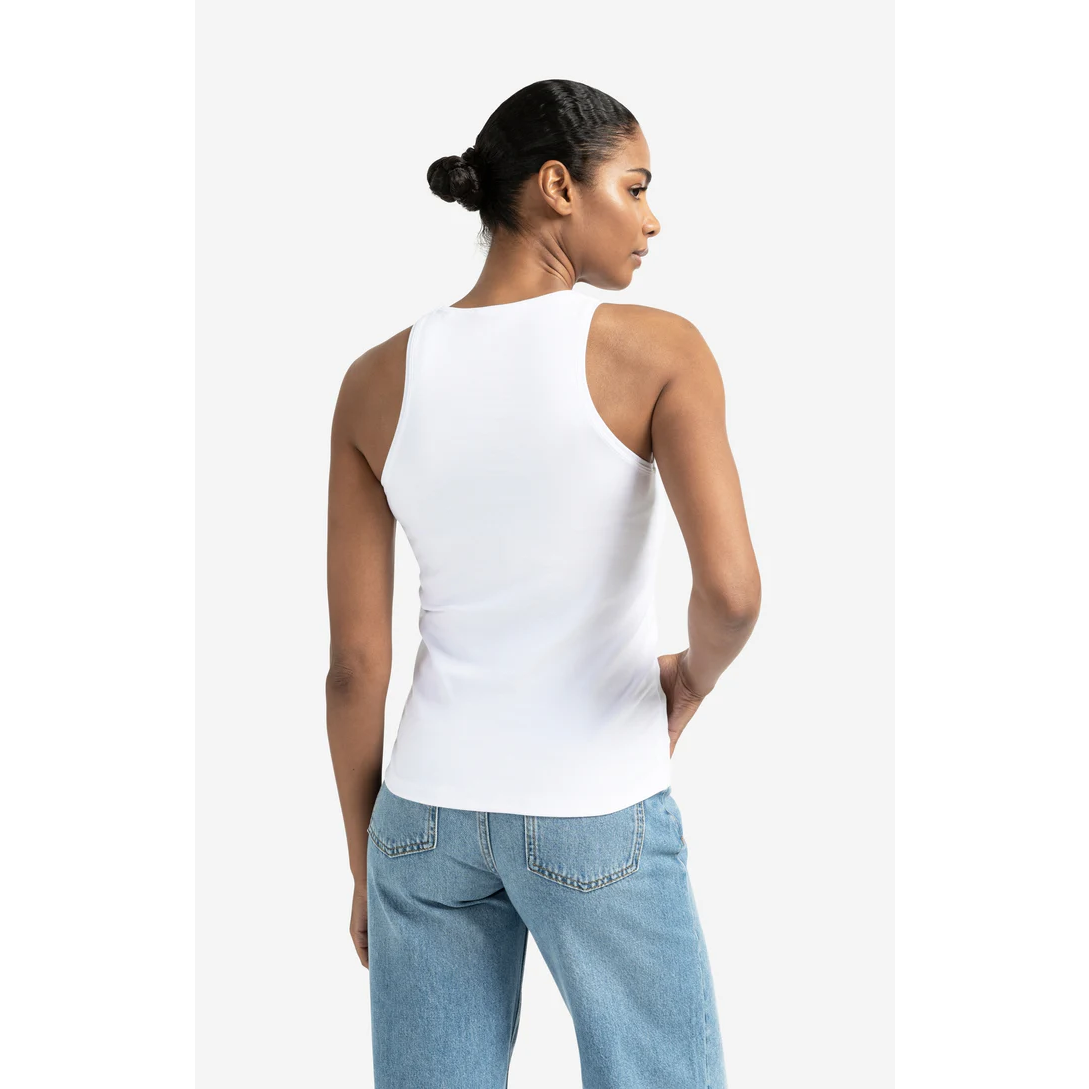 YAYA Witte haltertop pure white online kopen! | G-Level