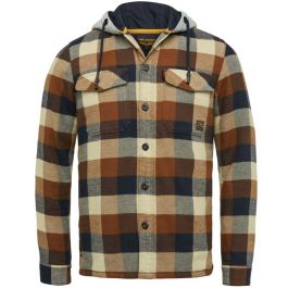 PME Legend shirt heavy flanel twill padded toffee online kopen. | G-Level