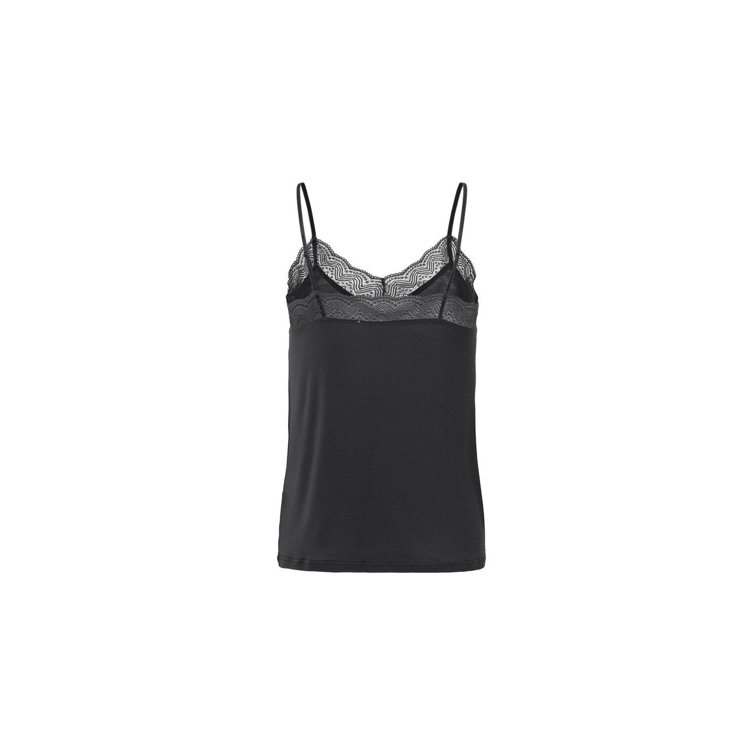 Yaya lace strap top with jersey body phantom online kopen! | G-Level