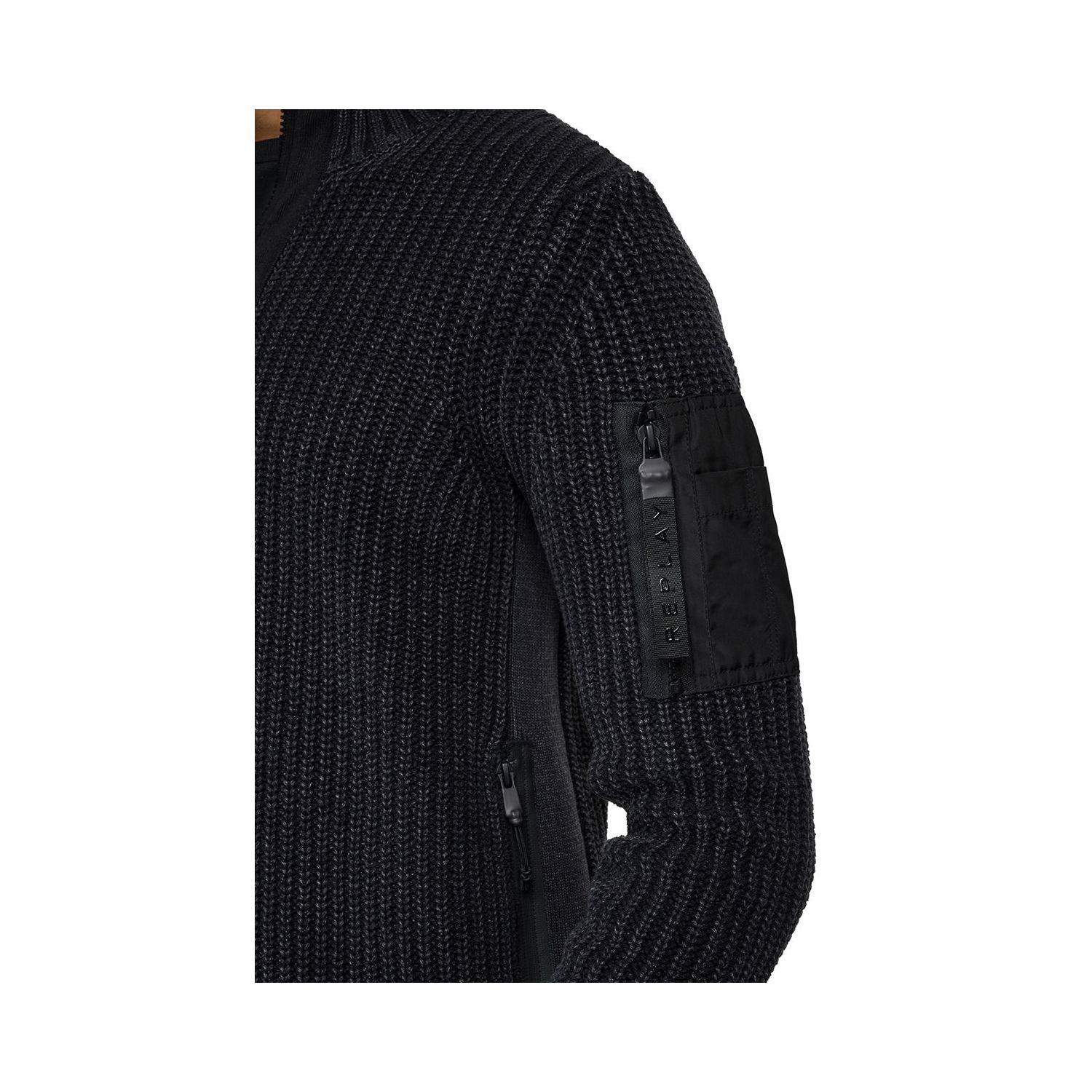 Replay mesh vest black online kopen. | G-Level